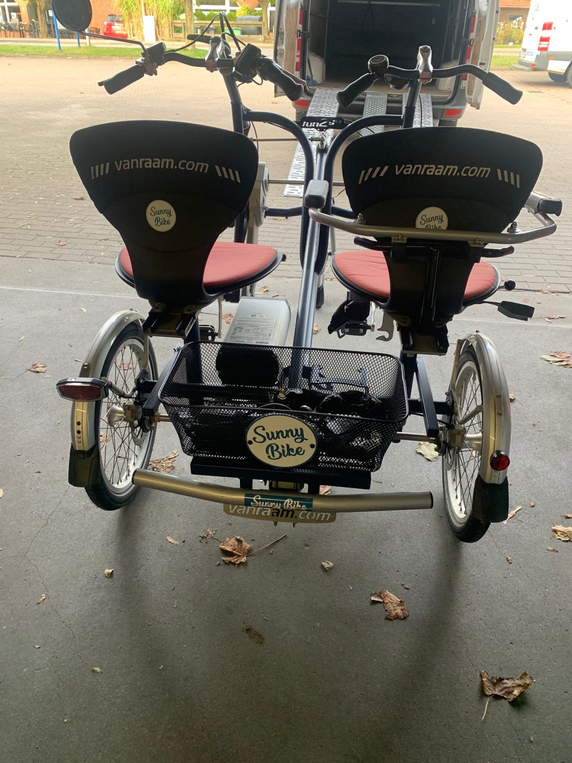 E-Parallel Tandem - Van Raam E-Duorad - Saisonrad - inkl. Lieferung - 1 Jahr Garantie - Sunny Bike